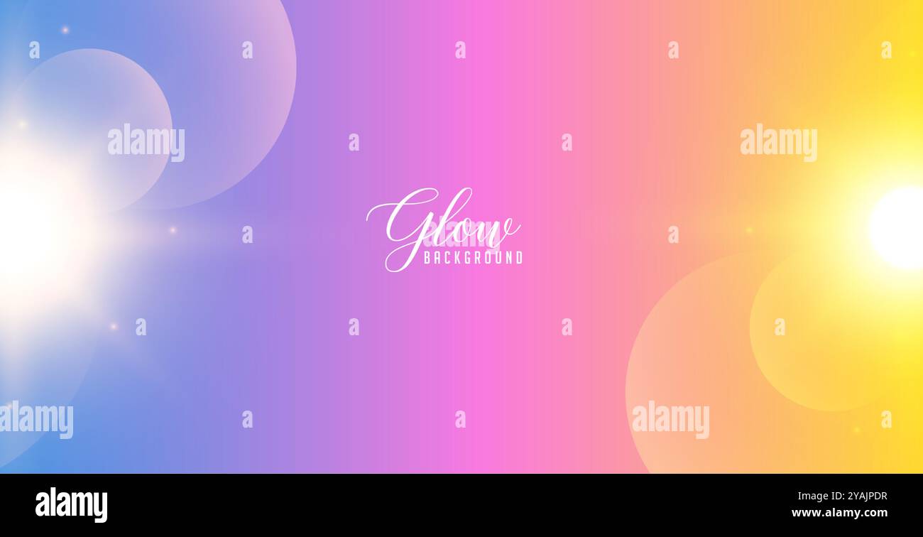 glowing light flare wallpaper with shiny effect vector Stock Vector ...