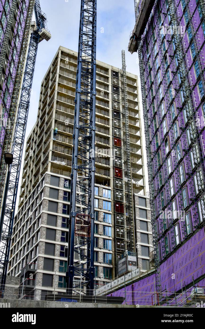 New High Rise Homes Under Construction Next To Alperton Station ...