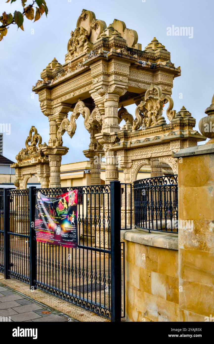Shree Sanatan Hindu Mandir, Alperton, Borough Of Brent, London, England ...