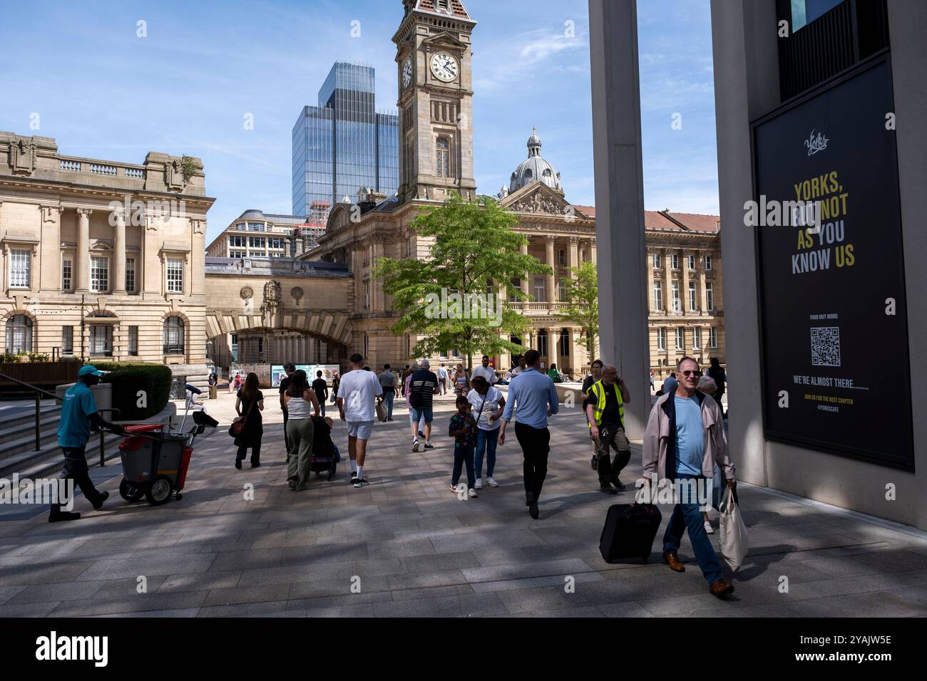 Scene at the newly renovated Chamberlain Square on 13th August 2024 in ...
