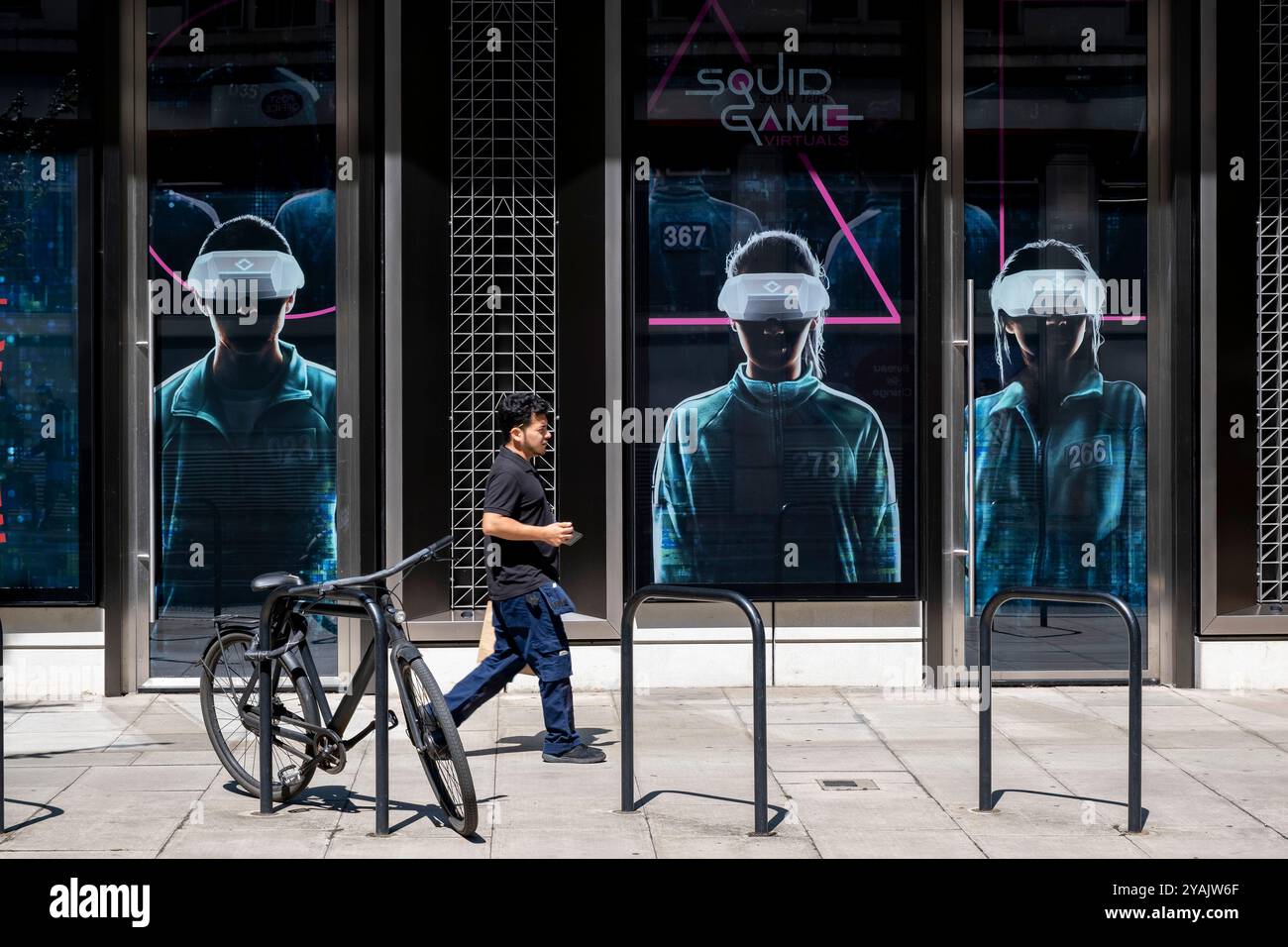 Advertising billboard poster for Netflix Squid Game Virtuals from ...