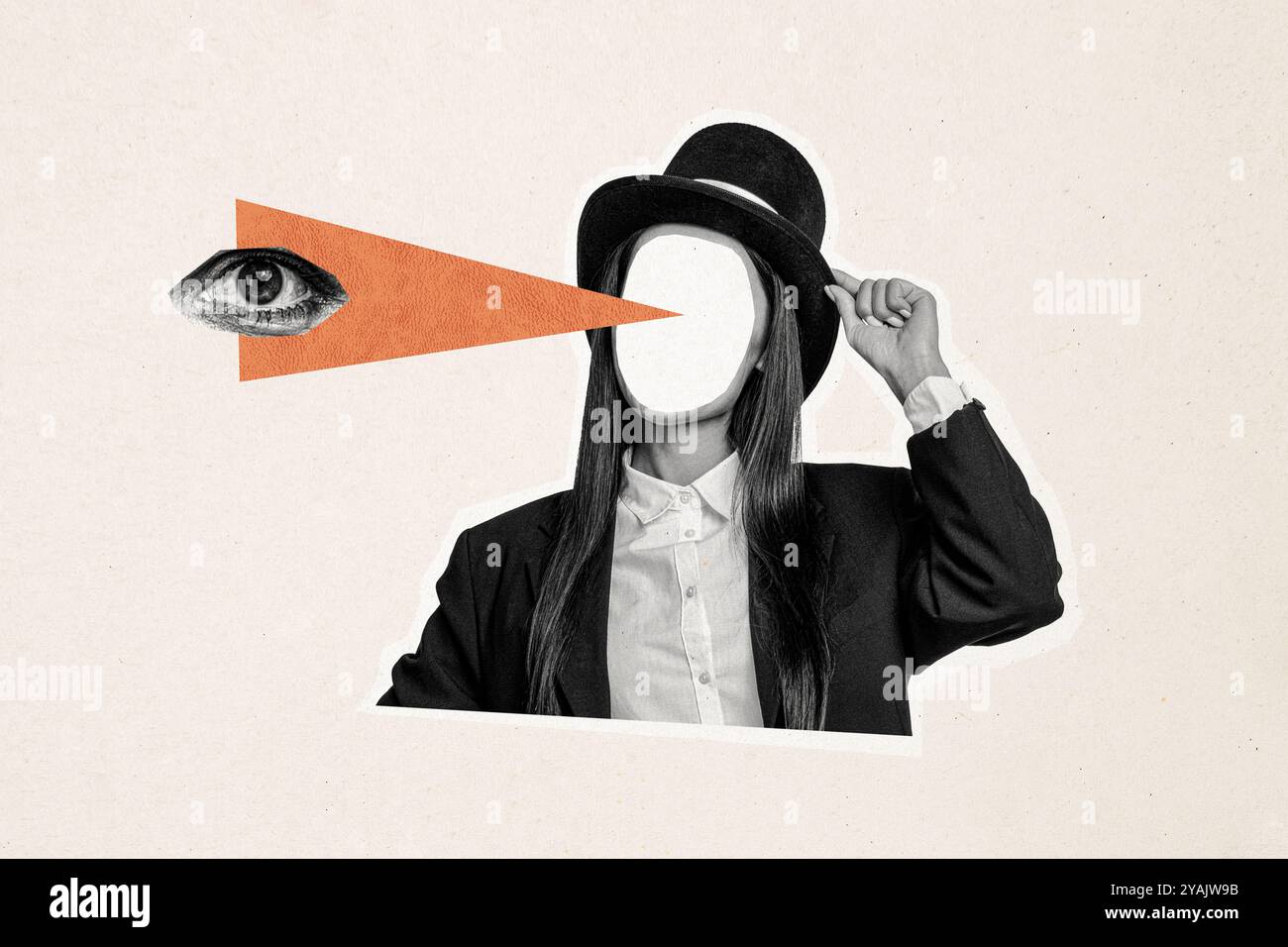 Composite trend artwork sketch image photo collage of copyspace surreal ...