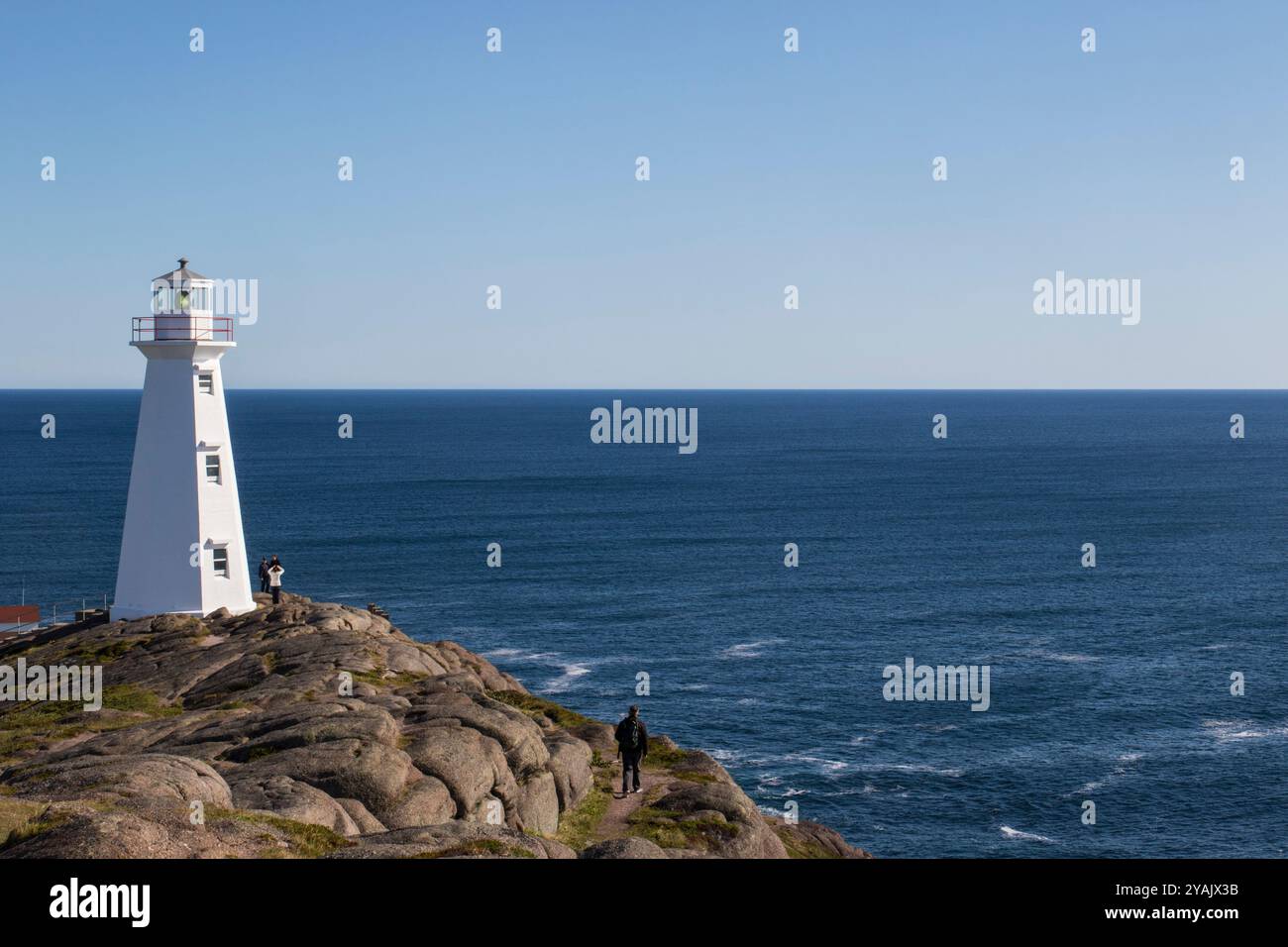 Cape Spears lighthouse and stairs, Cape Spear Lighthouse National ...