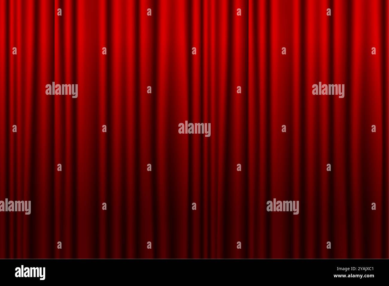 fabric curtain backdrop for your event show or performance vector Stock ...