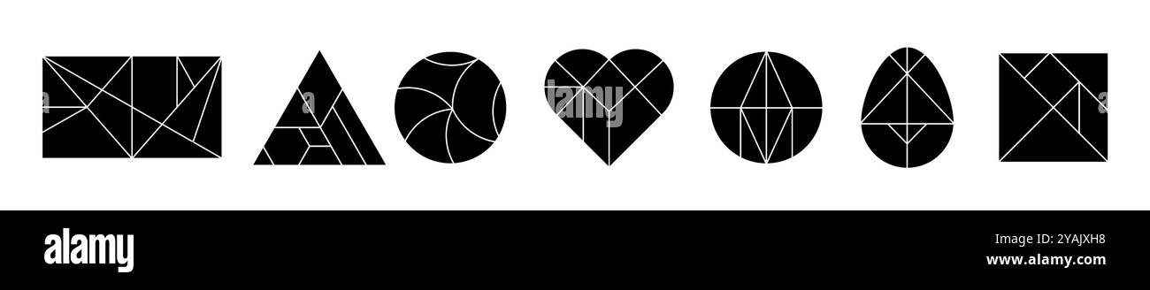 Minimalistic objects Black and White Stock Photos & Images - Alamy