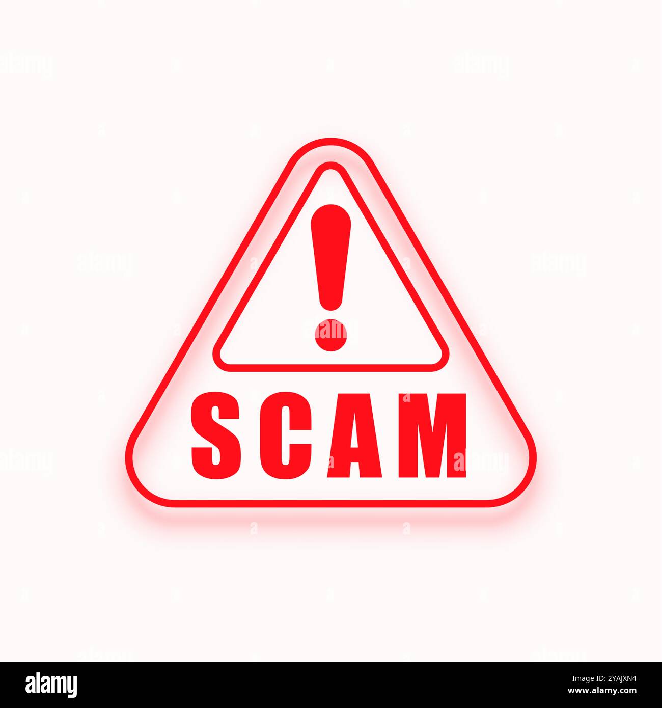 stay alert and safe with fraud caution sign background design vector ... stay alert and safe with fraud caution sign background design vector ...