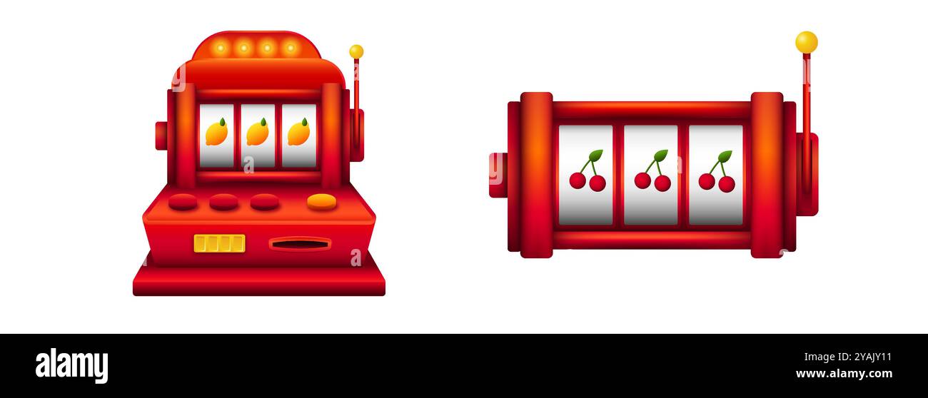 Slot machines Cut Out Stock Images & Pictures - Alamy