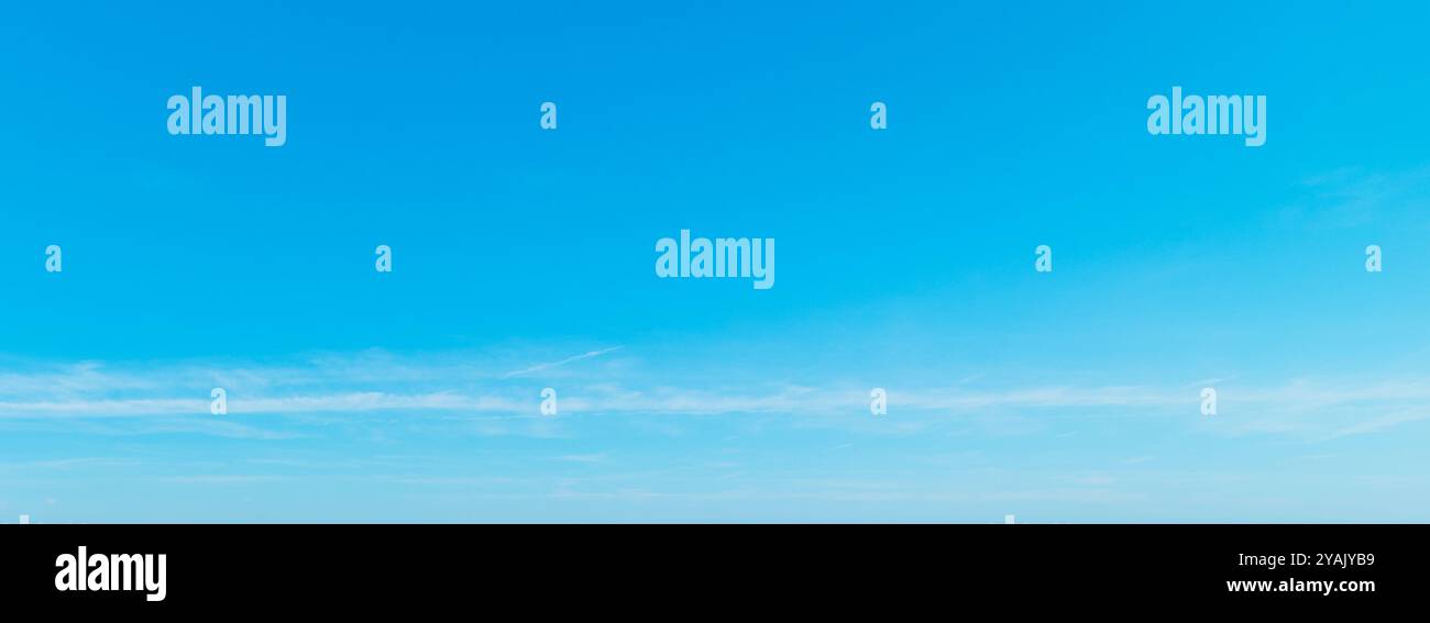 Bright springtime blue sky white clouds hi-res stock photography and ...