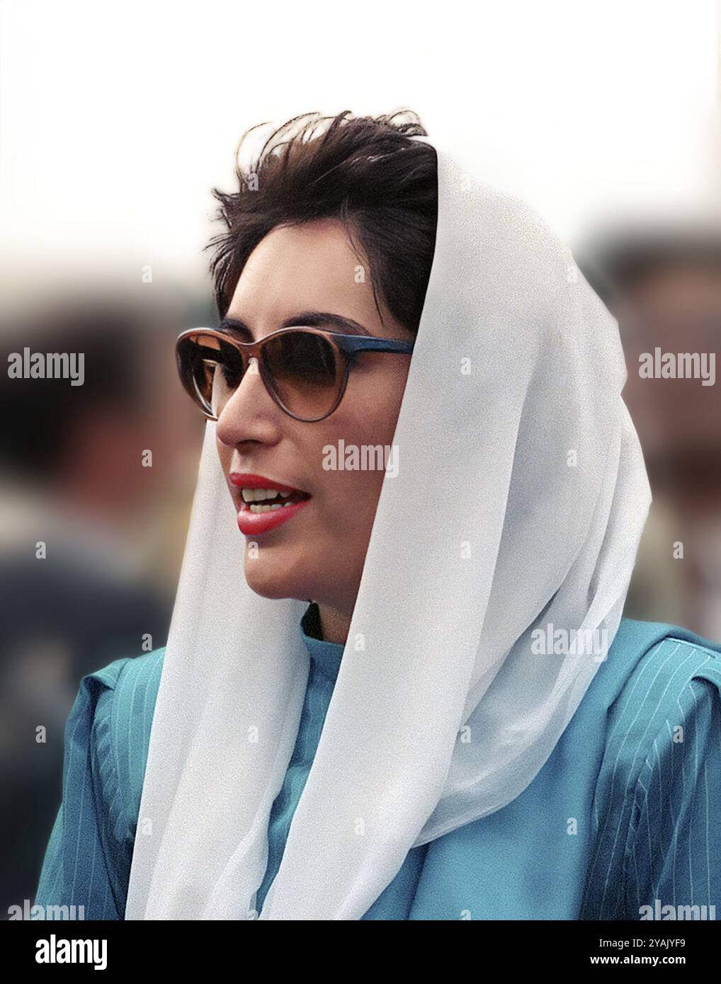 Benazir bhutto hi-res stock photography and images - Alamy