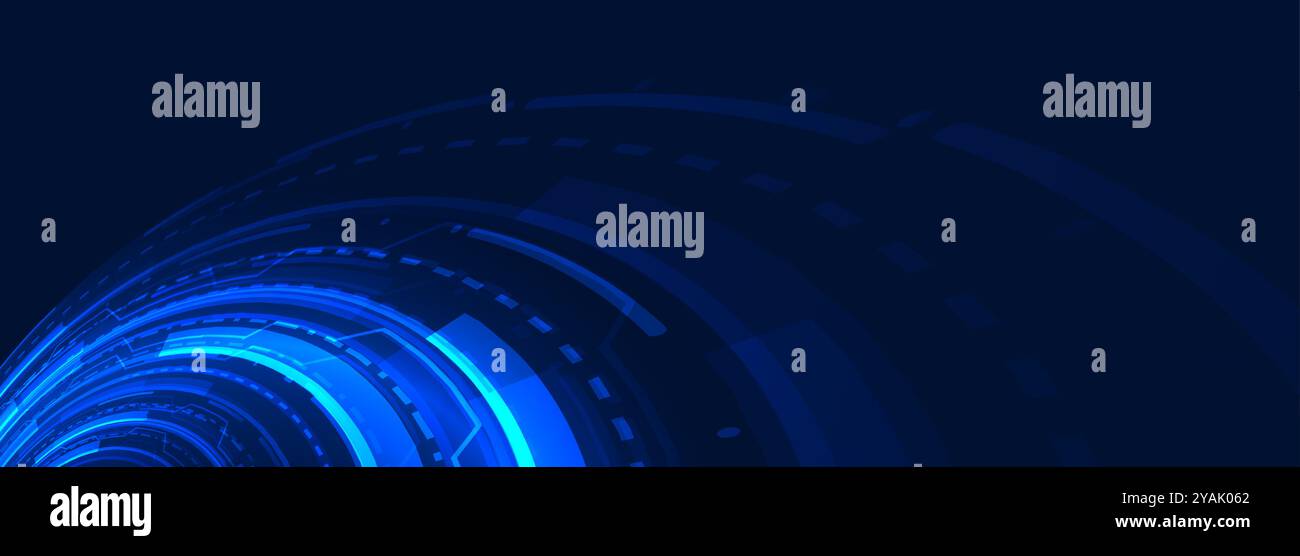 futuristic web technology wallpaper for cyber research vector Stock ...