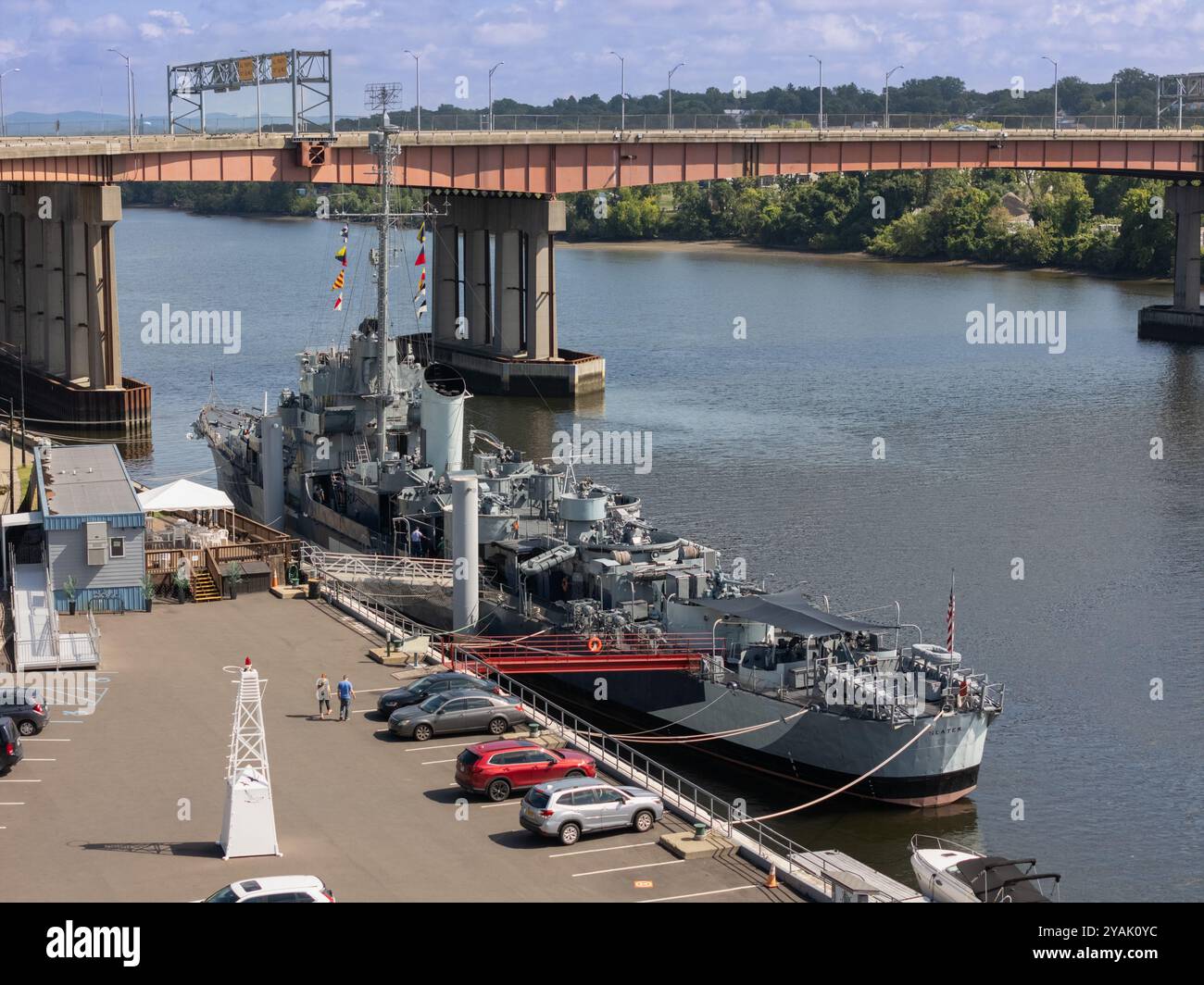 USS Slater (DE-766) is a Cannon-class destroyer escort, now a museum ...