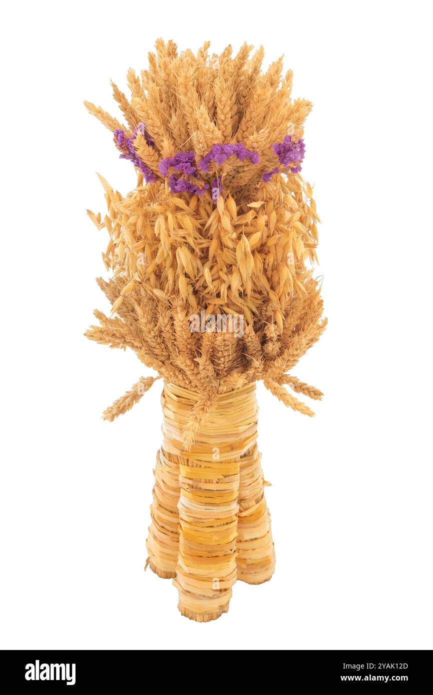 Didukh is a symbol of harvest, prosperity, wealth, founder of the family. Ukrainian Christmas ...