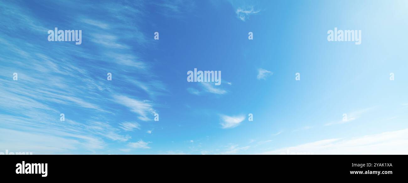 Blue sky with clouds in California, USA Stock Photo - Alamy