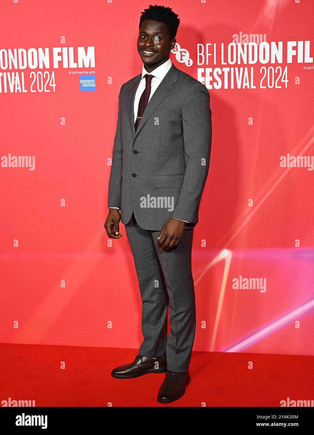 LONDON, UK. 14th Oct, 2024. Denzel Baidoo is a actor attends the "Last ...