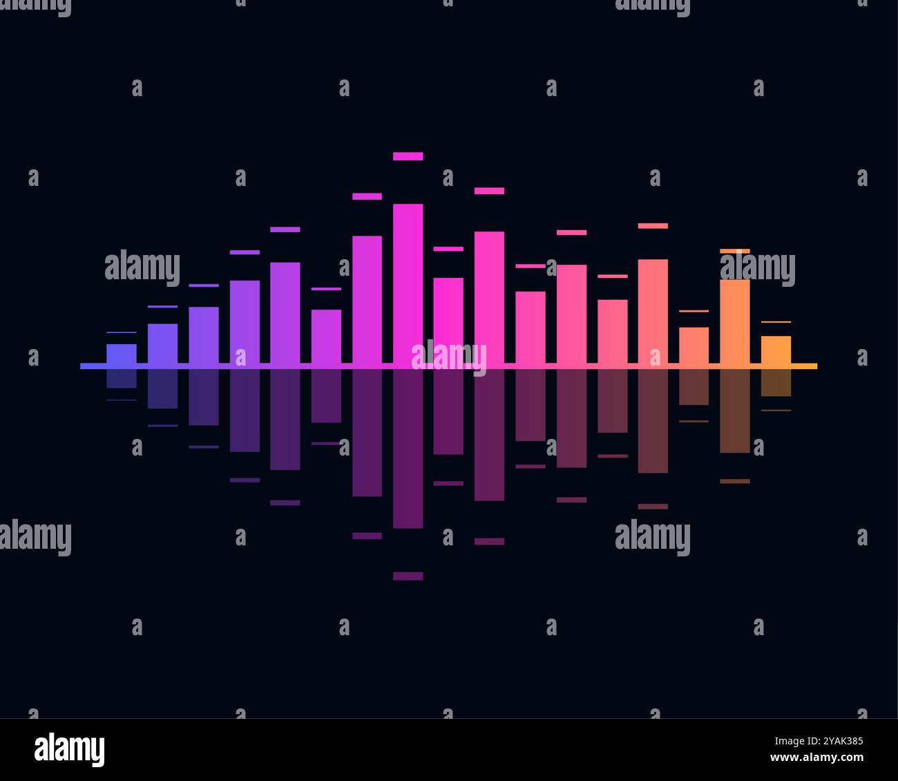 Equalizer bar vector Stock Vector Images - Alamy