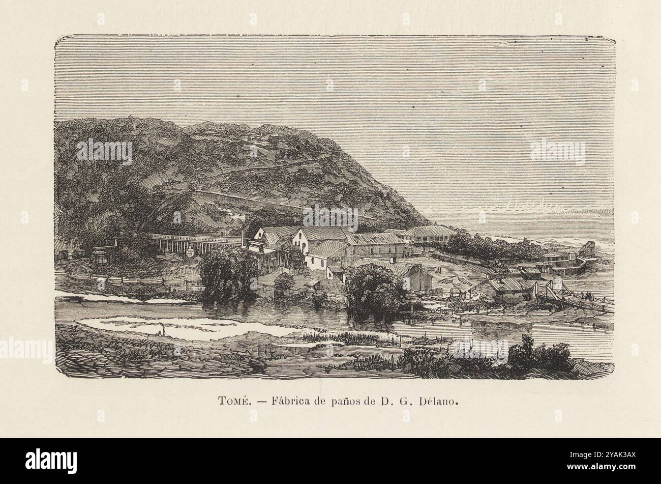 Tomé of the 19th century. Vintage illustration of D.G. Delano's ...