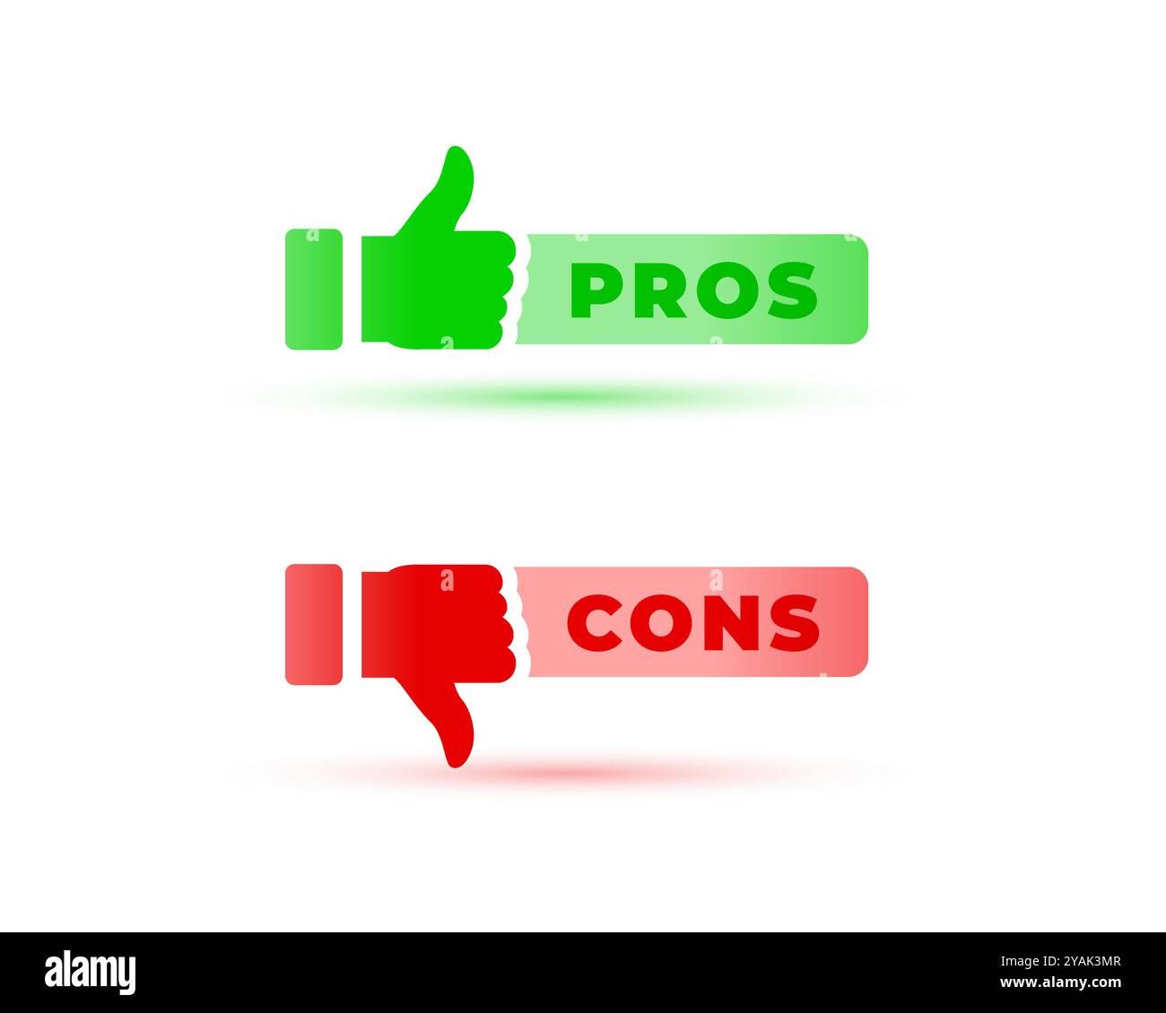 pros and cons icon in modern style vector Stock Vector Image & Art - Alamy pros and cons icon in modern style vector Stock Vector Image & Art - Alamy