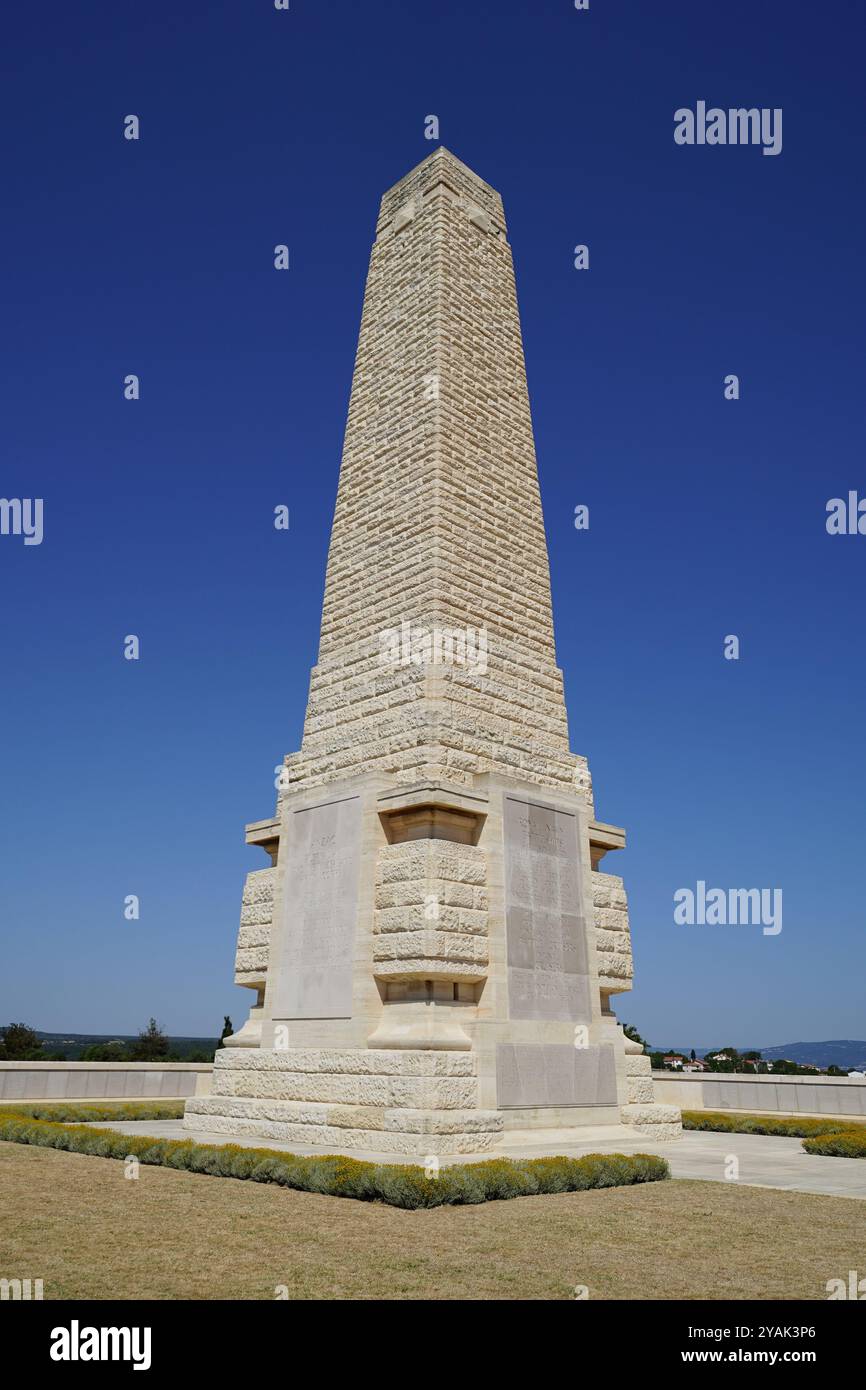 Cape Helles Memorial in Gallipoli, Canakkale City, Turkiye Stock Photo ...