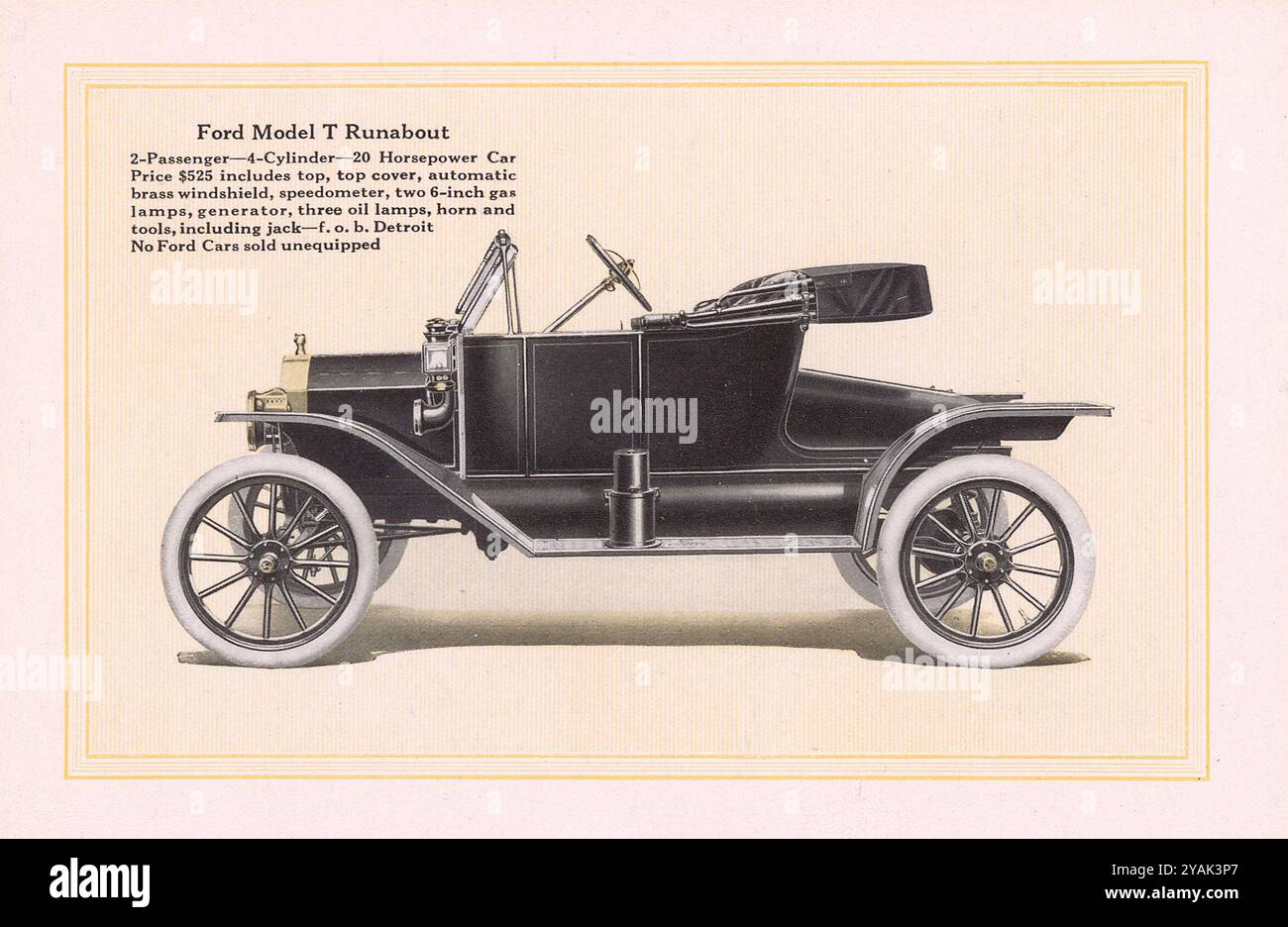 Ford Model T Runabout. From Ford, the universal car, 1912 Trade Catalog ...