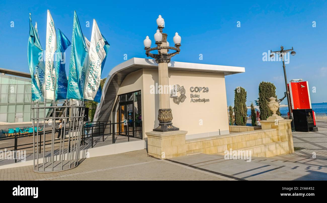 Cop29 flag hi-res stock photography and images - Alamy
