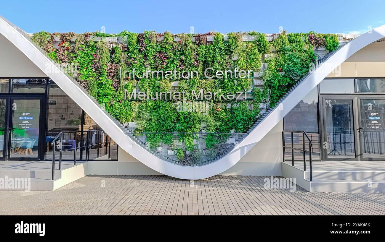COP29 Information Center. Baku, Azerbaijan Stock Photo - Alamy