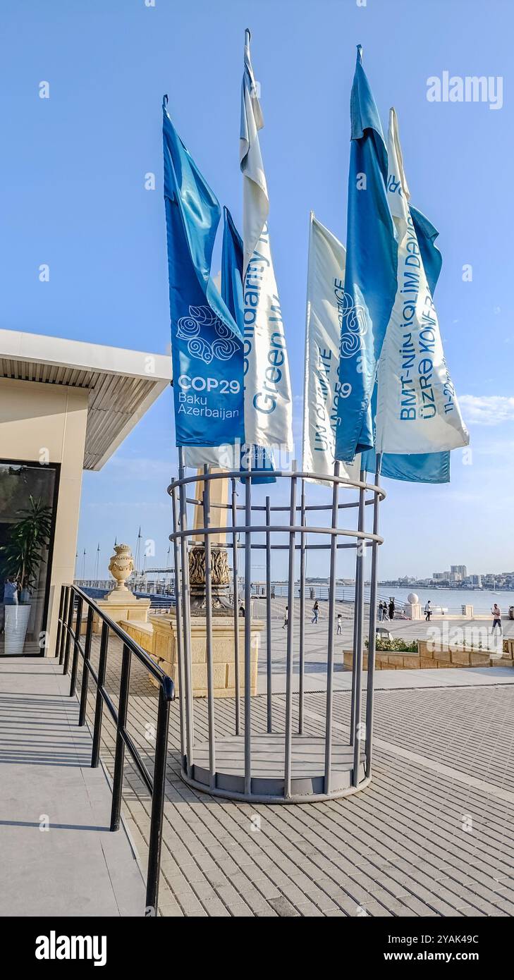 Cop29 flag hi-res stock photography and images - Alamy