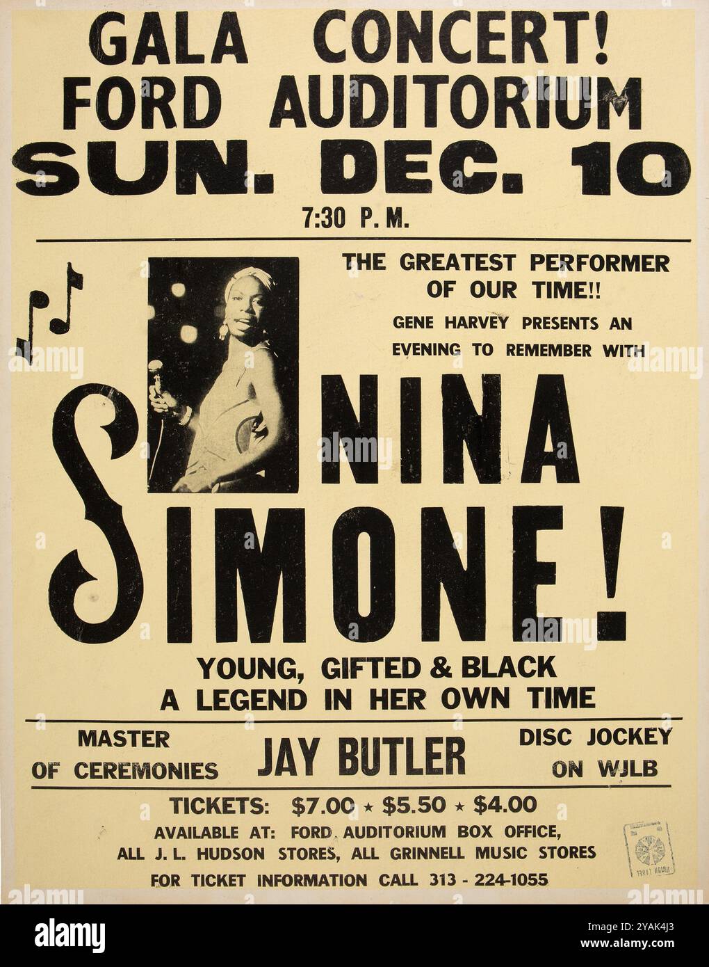 1960s singer poster hi-res stock photography and images - Alamy