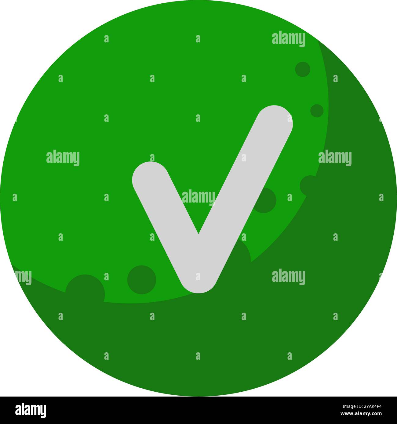 green check mark button Stock Vector Image & Art - Alamy