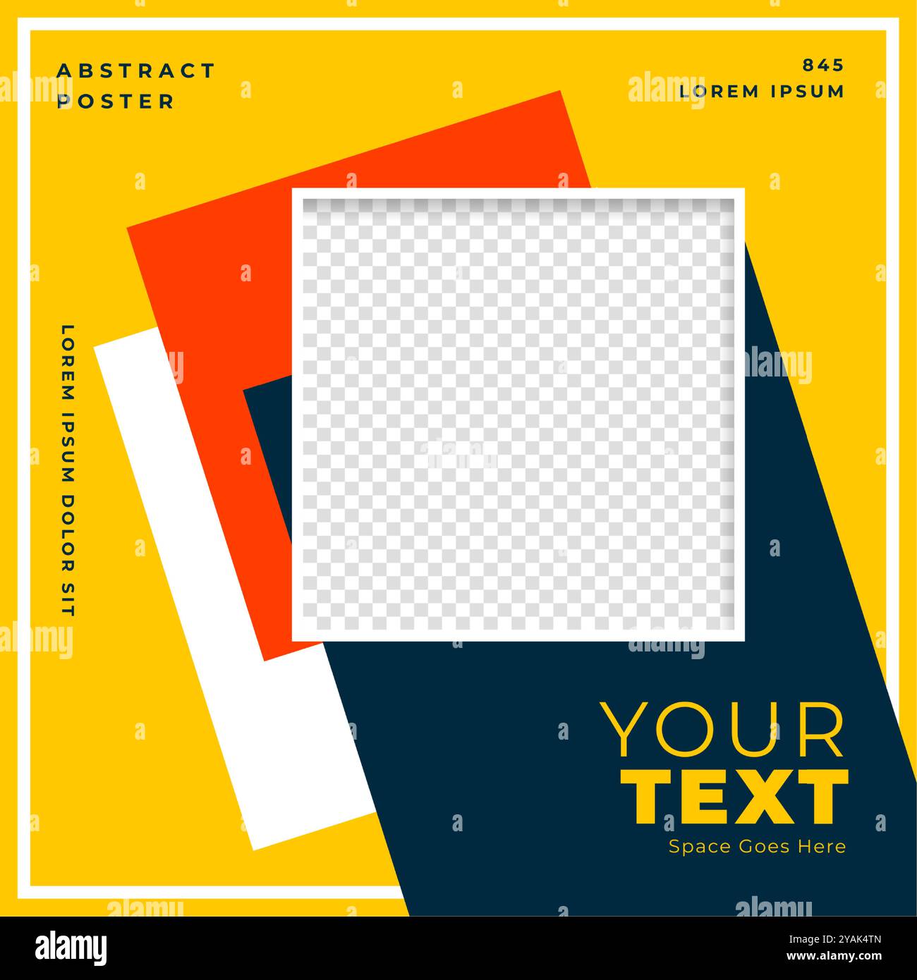 stylish and abstract business promo frame template for web brochure ...