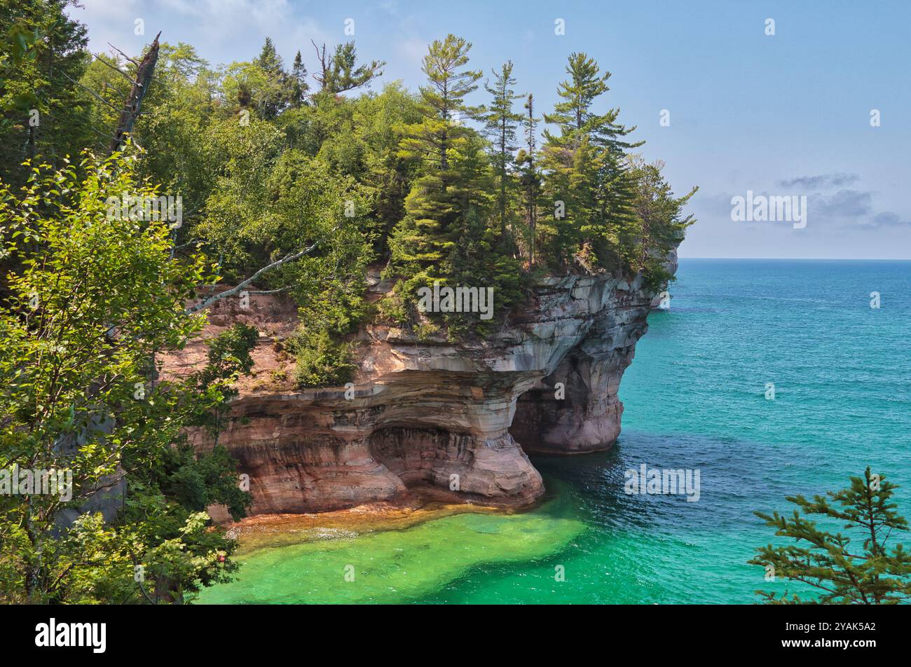 Pictured Rocks National Lakeshore, Michigan, USA Stock Photo - Alamy Pictured Rocks National Lakeshore, Michigan, USA Stock Photo - Alamy