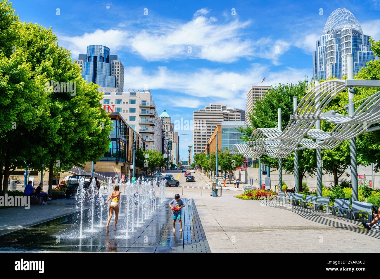 Riverfront Downtown Cincy
