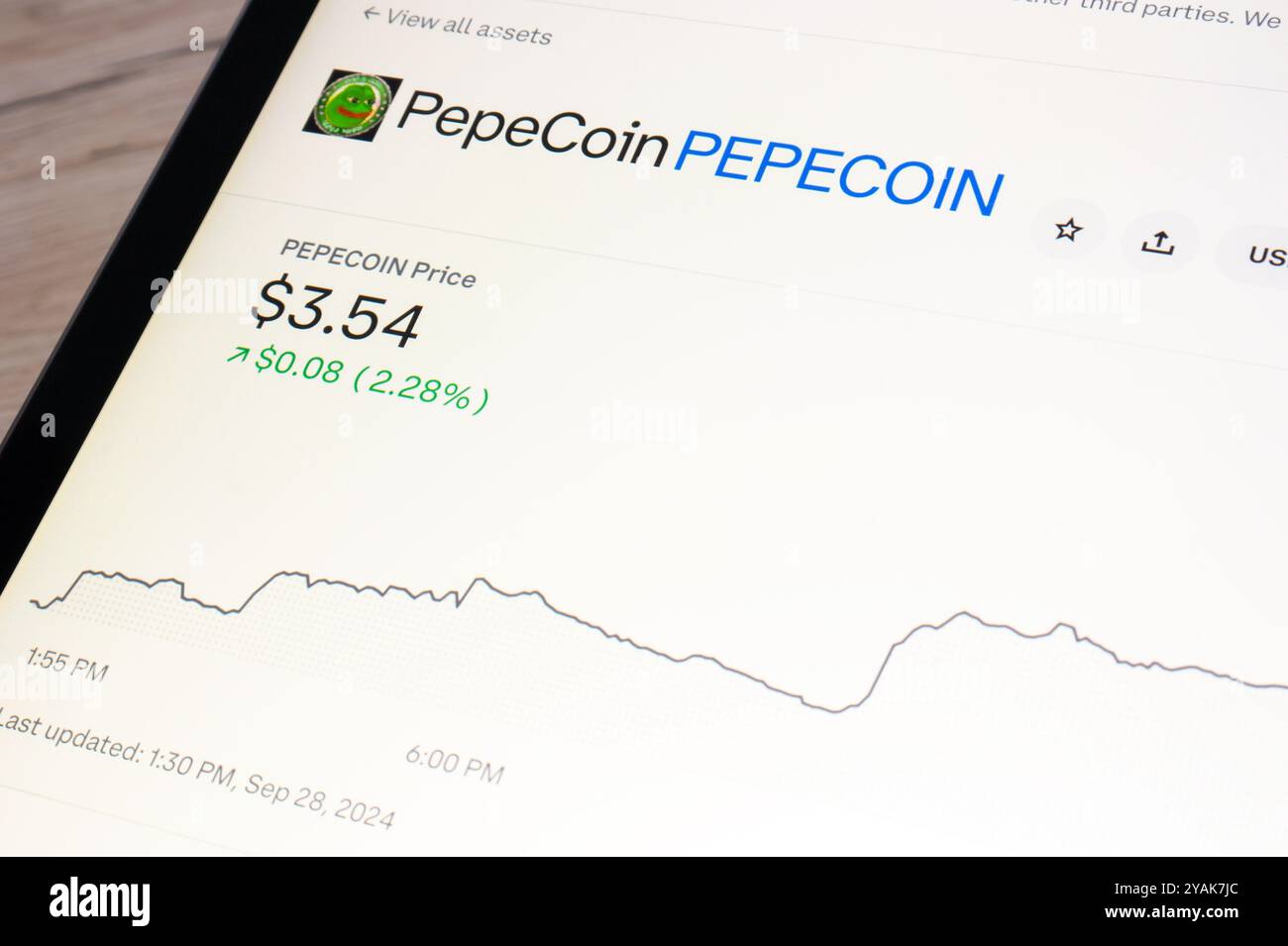 Pepecoin hi-res stock photography and images - Alamy