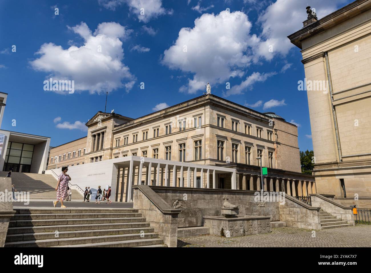 James Simon Gallery, visitor centre and Neues Museum, Museum Island ...