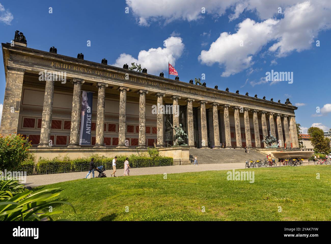 Altes Museum, The Old Museum, neoclassical building exterior on Museum ...
