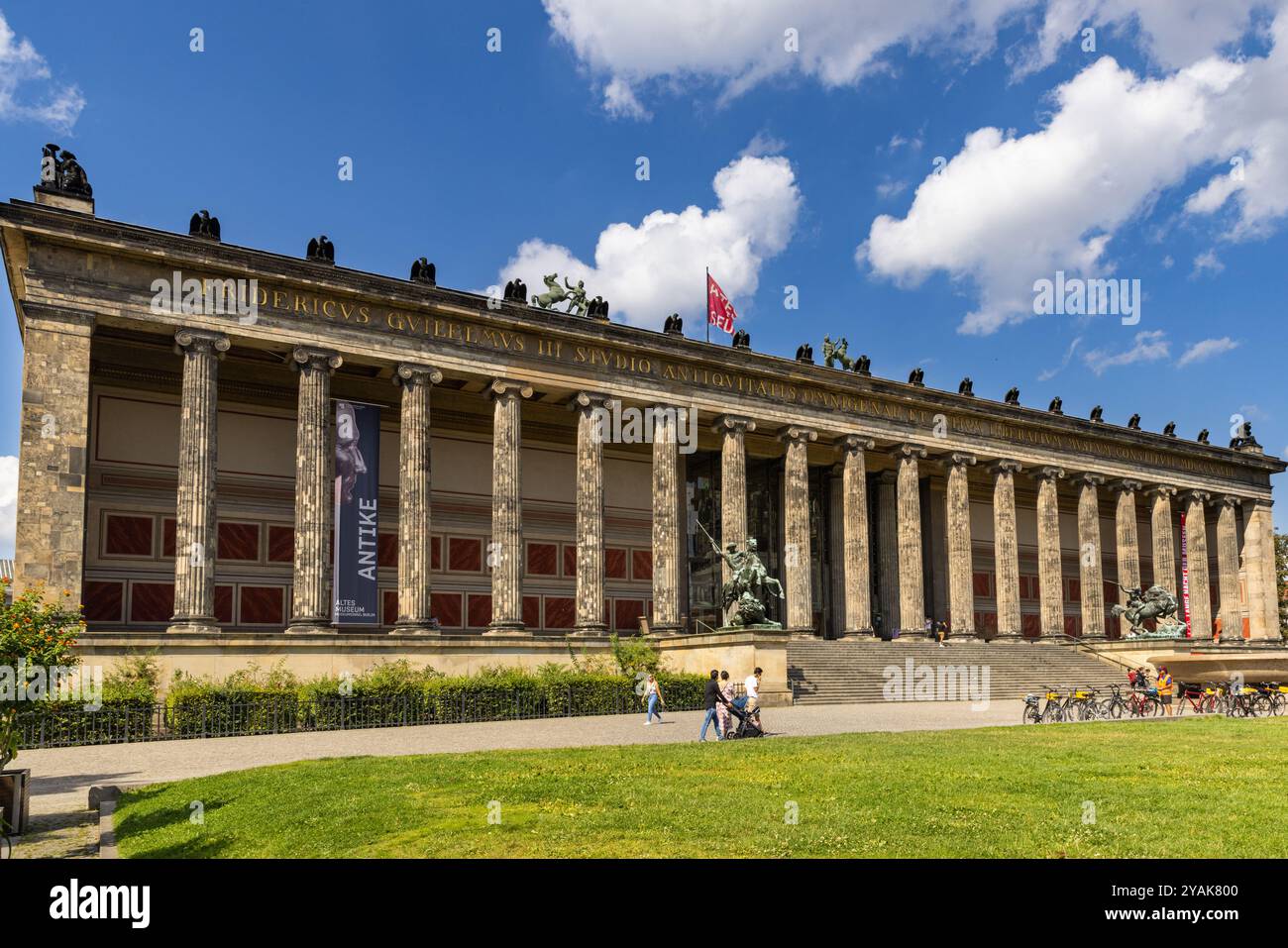 Altes Museum, The Old Museum, neoclassical building exterior on Museum ...