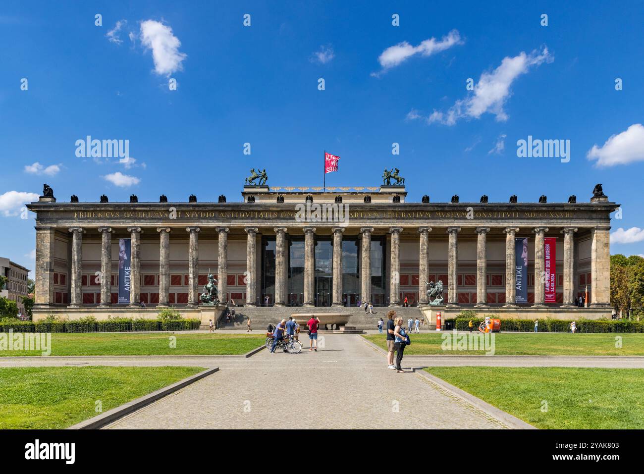 Altes Museum, The Old Museum, neoclassical building exterior on Museum ...