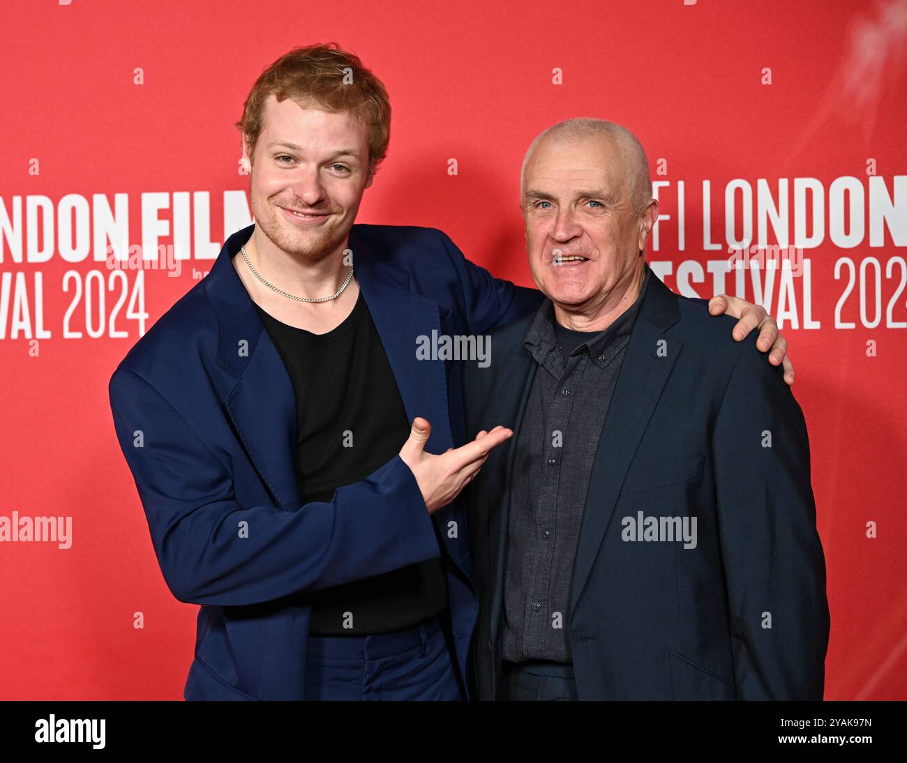 LONDON, UK. 14th Oct, 2024. Solly Mcleod, Bert Hamelinck attends the ...