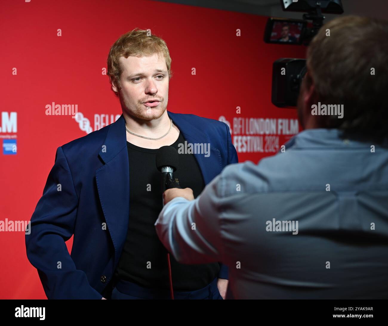 LONDON, UK. 14th Oct, 2024. Solly Mcleod is a actor attends the "Last ...