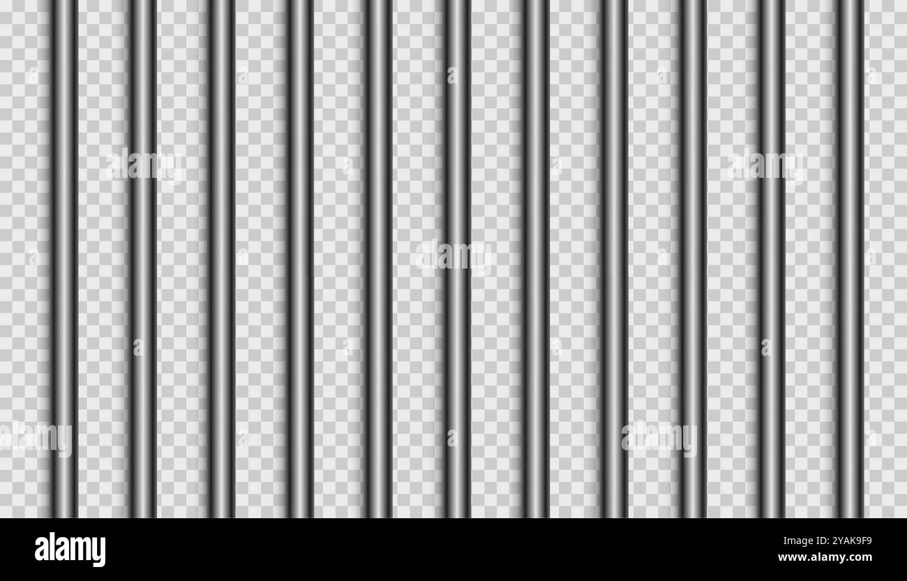 modern metallic prisoner jail bar design vector Stock Vector Image ...
