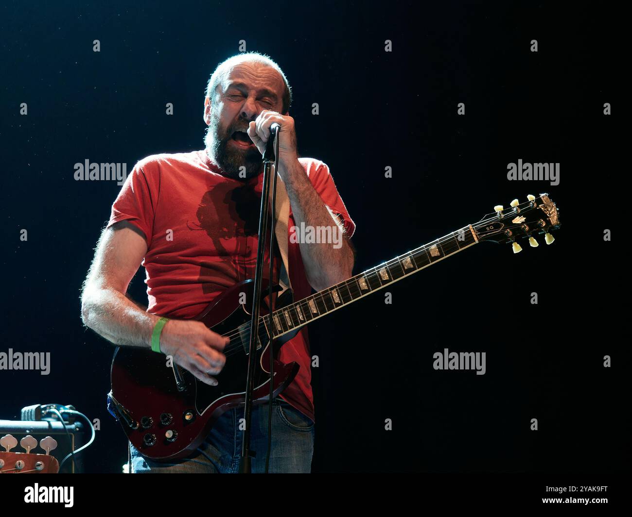 Lisabö during their concert at Paral·lel 62, Barcelona, Spain. Photo by ...