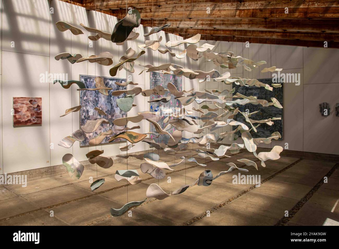 Still Moments, a hanging installation by Jaea Chang at Observation ...