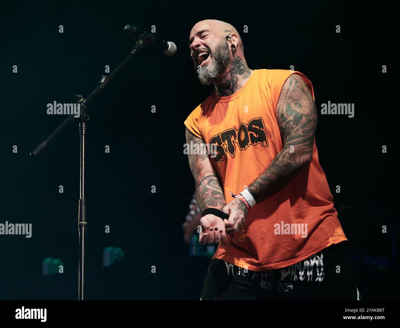 Rayden during the concert at Festival Cruïlla, in Barcelona, in July ...