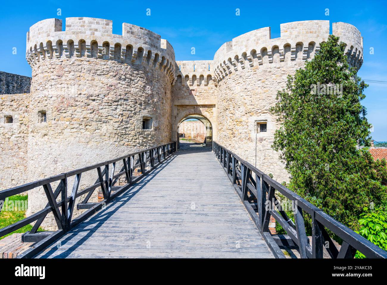 Zindan Gate stands as a prominent entryway to the historic Belgrade ...