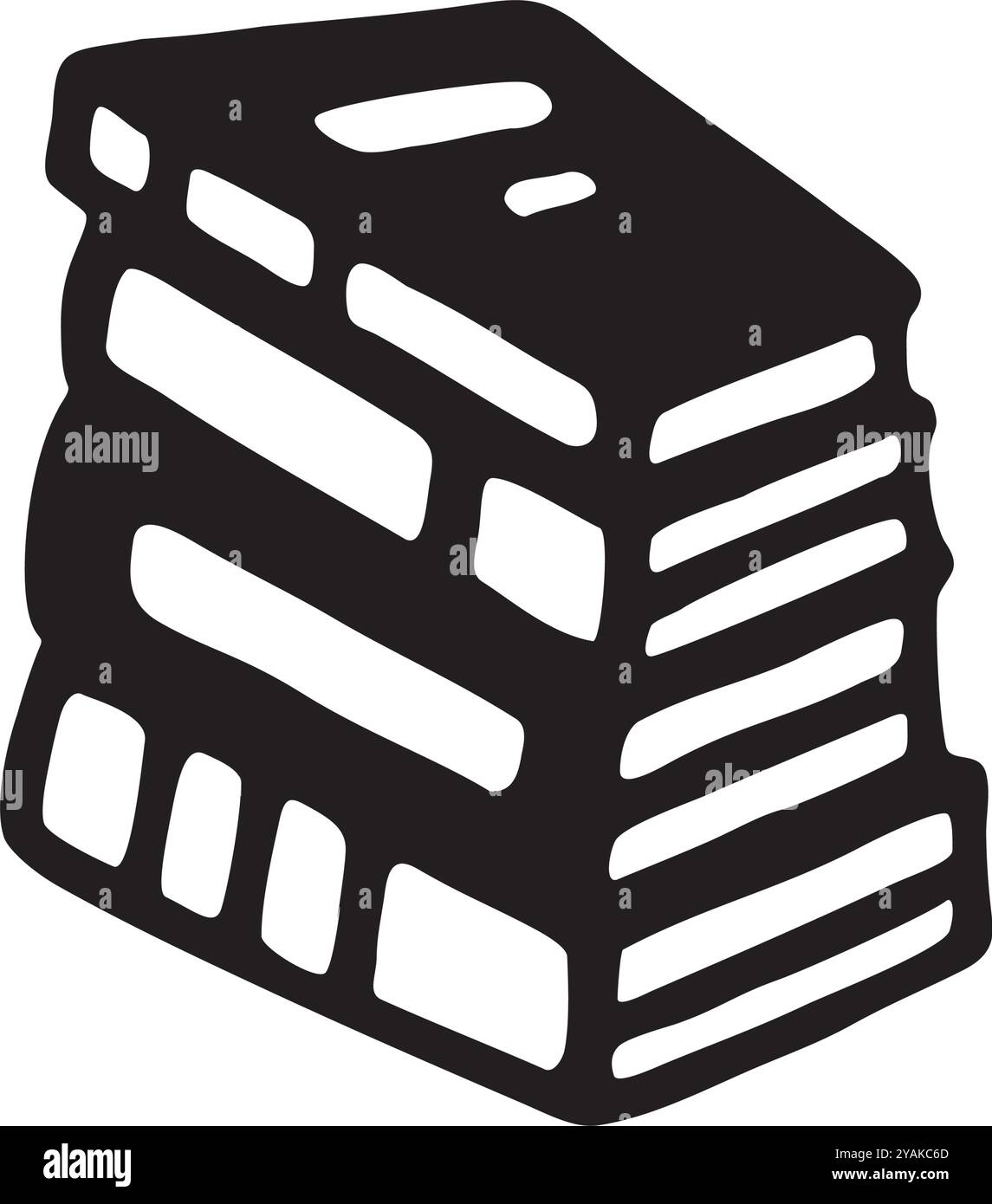 Cartoon pile books Black and White Stock Photos & Images - Alamy