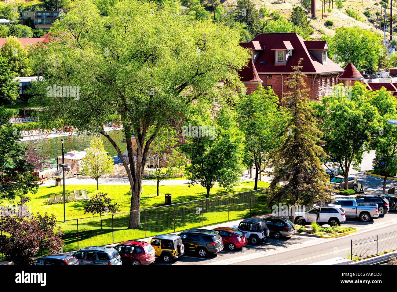 Yampah hot springs hi-res stock photography and images - Alamy