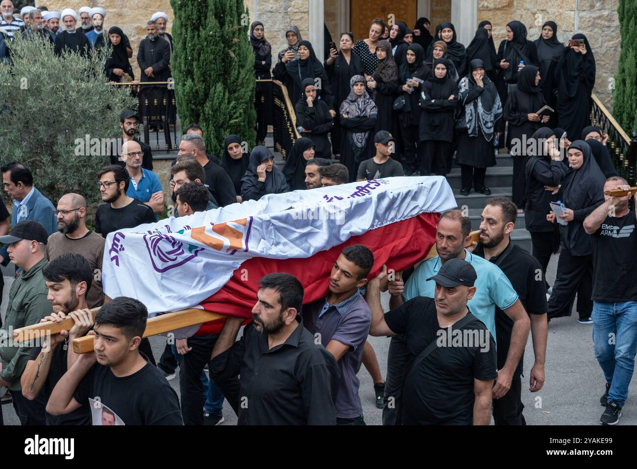 Maaysrah, Maaysrah, Lebanon. 14th Oct, 2024. October 14, 2024, Maaysra ...