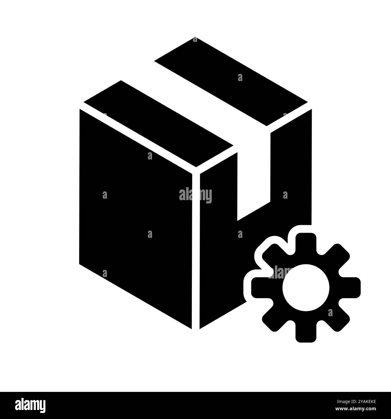 parcel setup and symbol vector Stock Vector Image & Art - Alamy