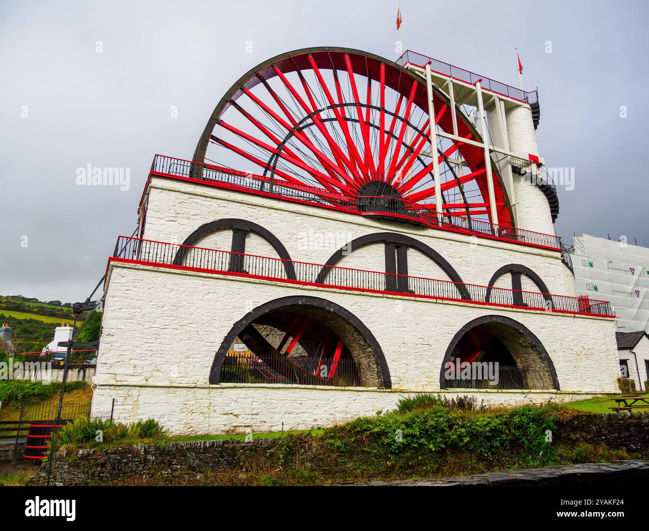 Largest working water wheel hi-res stock photography and images - Alamy