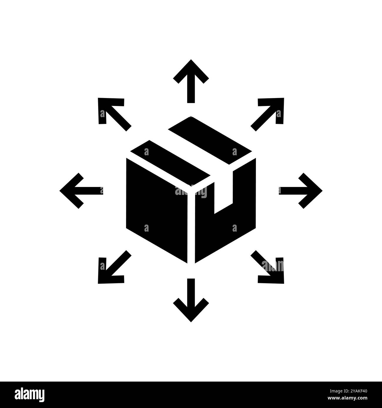 Choosing strategy path business Black and White Stock Photos & Images ...