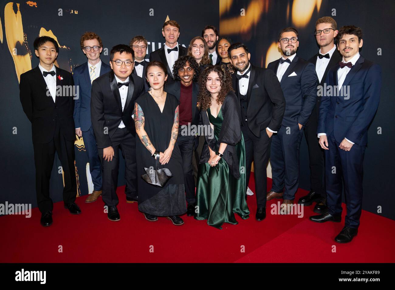 Kei Kanamori, from left, Spencer Baird, Robin Wang, Jens Kevin Georg ...